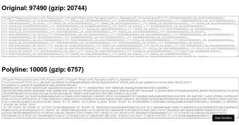 Convert Geo Json To Polyline Forked Codesandbox