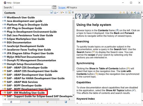Comparison Of Sap Bex Query Designer And Eclipse Bw Modeling Query