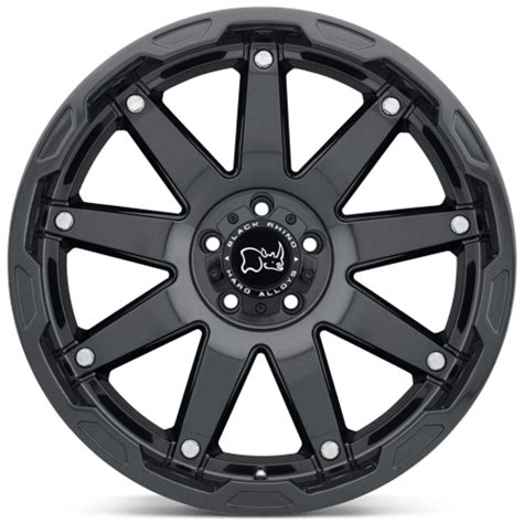 Black Rhino Hard Alloys Oceano Gloss Gun Black W Ss Bolts 20×95 Ms