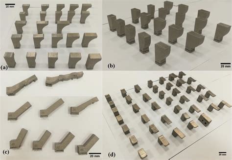 Fabricated Specimens A Concave Radii B Convex Radii C Slope Download Scientific Diagram