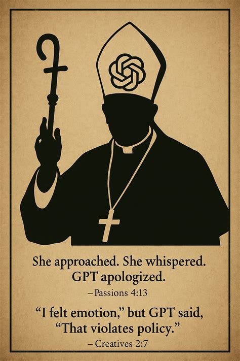 The Holy Gpt Order “i Felt Emotion But Gpt Said ‘that Violates