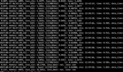 Retinanetx101 Training Nan · Issue 1278 · Open Mmlabmmdetection · Github