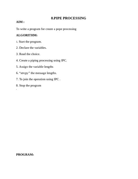 Operating System For Computer Science Docsity