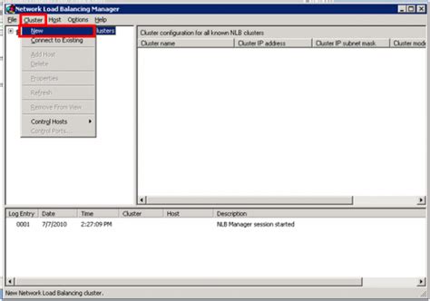 create a network load balancing cluster sctechy