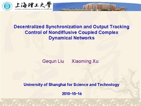 decentralized synchronization and output tracking control of nondiffusive