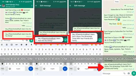 how to edit whatsapp messages on android iphone and web officially