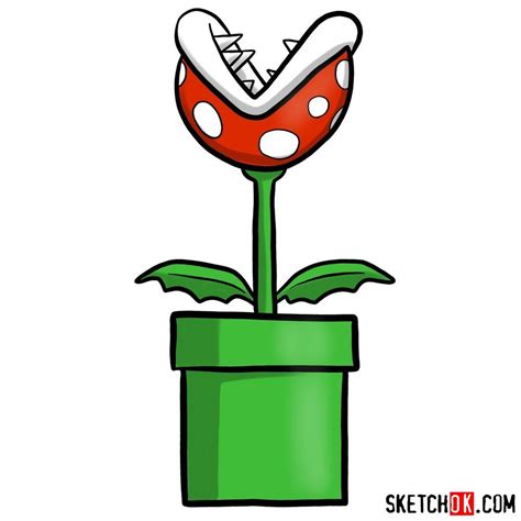 Mario Piranha Plant Tattoo
