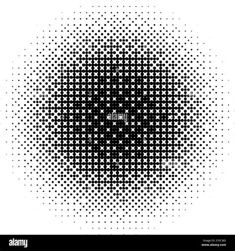 radial halftone gradient texture dotted round pattern background