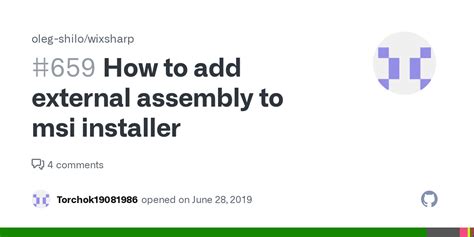 How To Add External Assembly To Msi Installer · Issue 659 · Oleg Shilo
