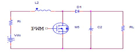 Boost Converter Circuit Using Mosfet Circuit Diagram