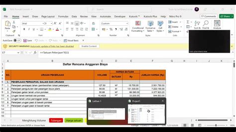 menggunakan ms project youtube