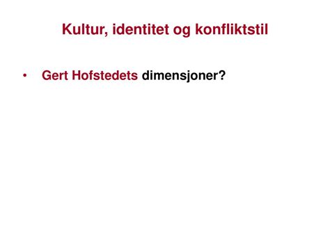 Hva er en konflikt? En uenighet som påvirker vårt velbefinnende og vår virksomhet. En forandring ...