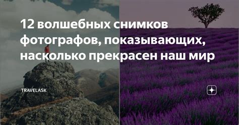 12 волшебных снимков фотографов показывающих насколько прекрасен наш мир Travelask Дзен