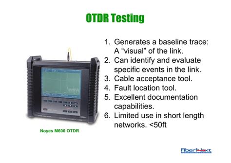 Fiber Otdr Testing Ppt