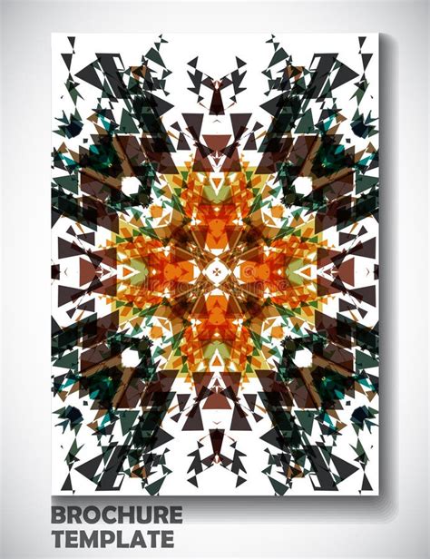 Abstract Colorful Brochure Template Stock Vector Illustration Of Graphics Marketing 56538211
