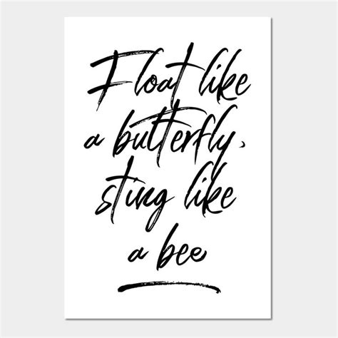 float like a butterfly sting like a bee by gmat float like a
