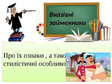 Презентація Вказівні займенники Презентація Українська мова