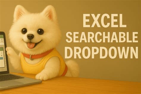 Erstellen Eines Dropdown Menüs Vom Typ „suche“ In Excel Vollständige