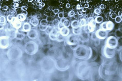 Premium Photo Background Bokeh Blue Rings Texture Blurred Background Defocusing Blue Abstract