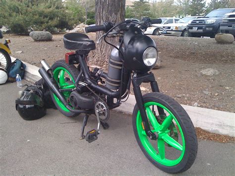Re Whos The Dude That Put A Scooter Engine On A Moped Frame — Moped Army