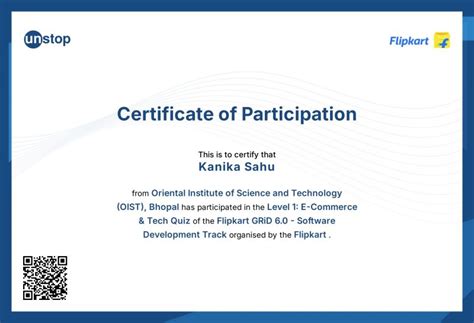 kanika sahu on linkedin flipkartgrid6 unstop