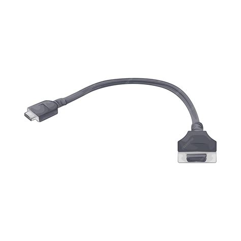 Premium Vector Cabble Connector Premium Vector Cabble Connector