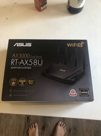 Asus Ax Dual Band Wifi Ax Router Black Electronics For Sale