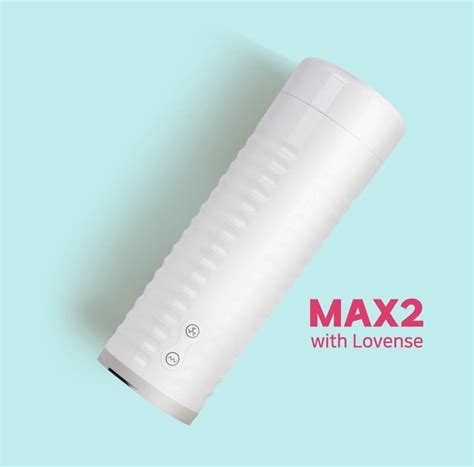 Max2 Lovense Korea Vibrating Male Masturbator