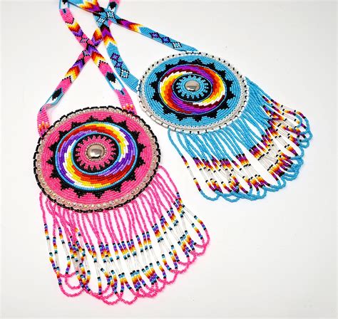 Apache Beaded Medallions Beadwork Patterns Native Beading Patterns Native Beadwork