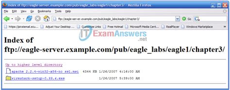 Lab Application And Transport Layer Protocols Examination Answers