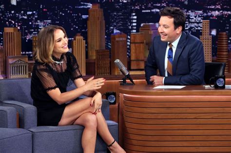 Natalie Portman The Tonight Show Starring Jimmy Fallon In Nyc 10 02