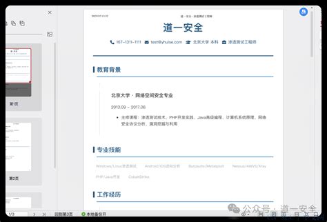 使用DeepSeek生成个人简历助力HW面试 CN SEC 中文网