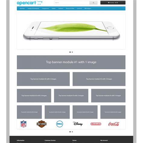 Opencart Bu Top Banners For Opencart