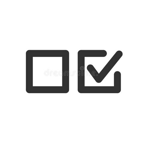 Checkbox Uncheck Stock Illustrations 68 Checkbox Uncheck Stock