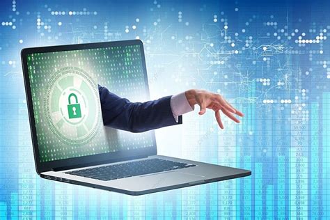 The Hacker Man Trying To Steal Personal Data Hacker Man Trying To Steal