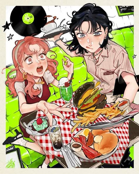 Pin By Nikkie On Green Yuri Anime Yuri Character Art