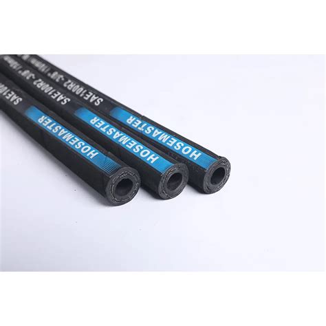 Steel Wire Reinforced Rubber Hot Water Hose Sae 100 R17 Hydraulic Oil