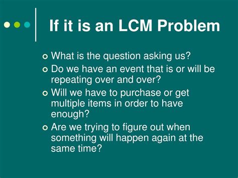 Ppt Gcf And Lcm Problem Solving Powerpoint Presentation Free Download Id