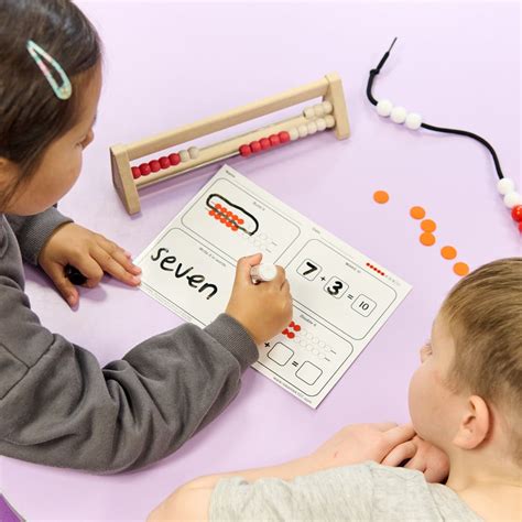 Wooden Counting Frame To 20 Number Tts