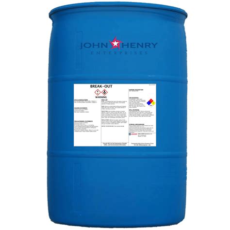 Break Out Heavy Duty Water Based Degreaser John Henry Enterprises