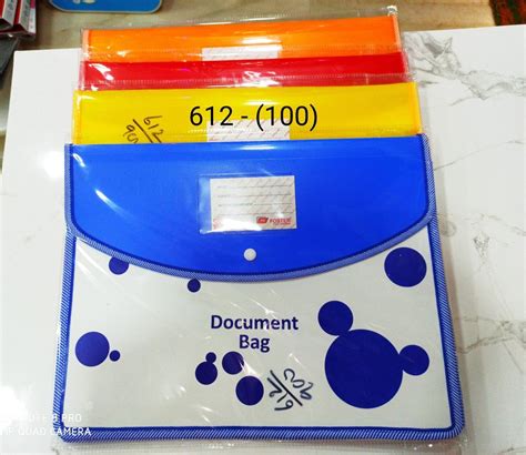 Blue Printed Document Bag At ₹ 70piece In Chennai Id 2850520602448