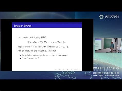 Free Video Symmetries For Singular Spdes From Bimsa Class Central