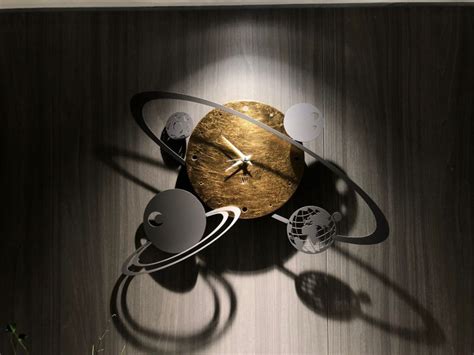 Wall Clock Solar System Orologio Sistema Solare 2024 Artecrono