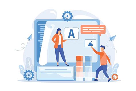 Programmers At Computer Using Low Code Platform On Computer Tiny