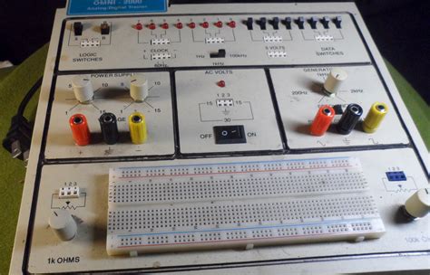 Analogdigitallogic Circuit Designer Electronic Breadboard Omni 2000