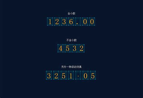 Jquery数字翻页滚动展示效果 其他特效 站长图库