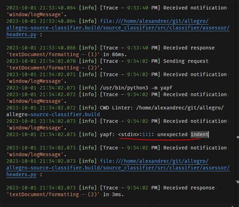 Yapf Formatter With Devcontainers Not Sticking · Issue 44 · Eeyoreleevscode Extension Yapf