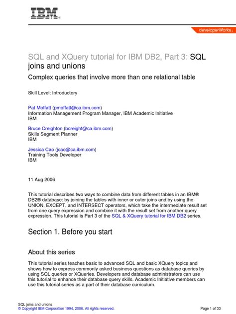 sql part ii pdf table database databases