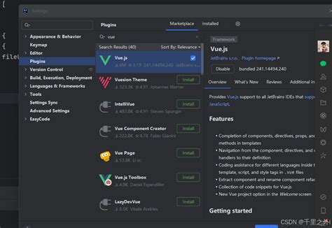 在idea上vue的安装和创建idea安装vue Csdn博客