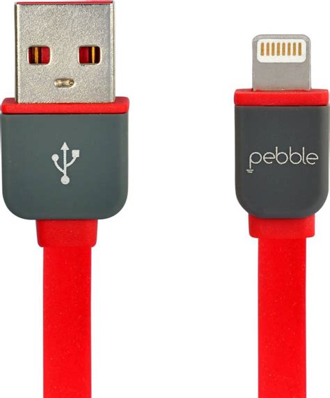 Pebble Lightning Cable 1 M Copper Braiding Charge And Sync Cable Pucl10